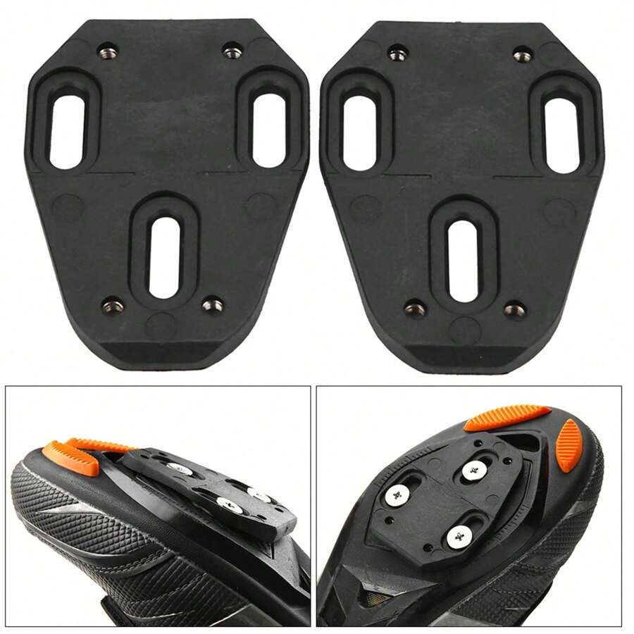 1 Pair Quick Release Cycling Shoes Cleat Cover Adapter Converter For ...