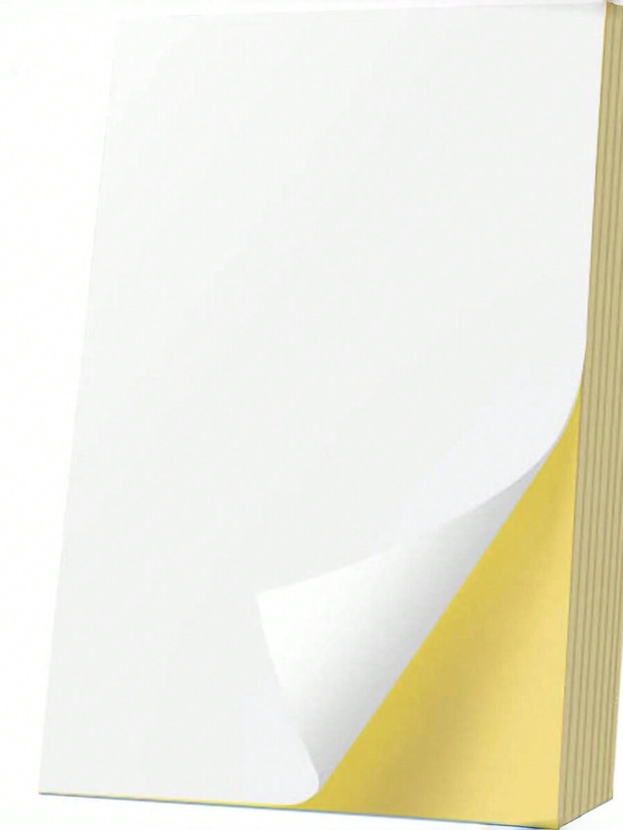 20 Sheets A4 Self-Adhesive Sticker Paper, Printable White Label ...