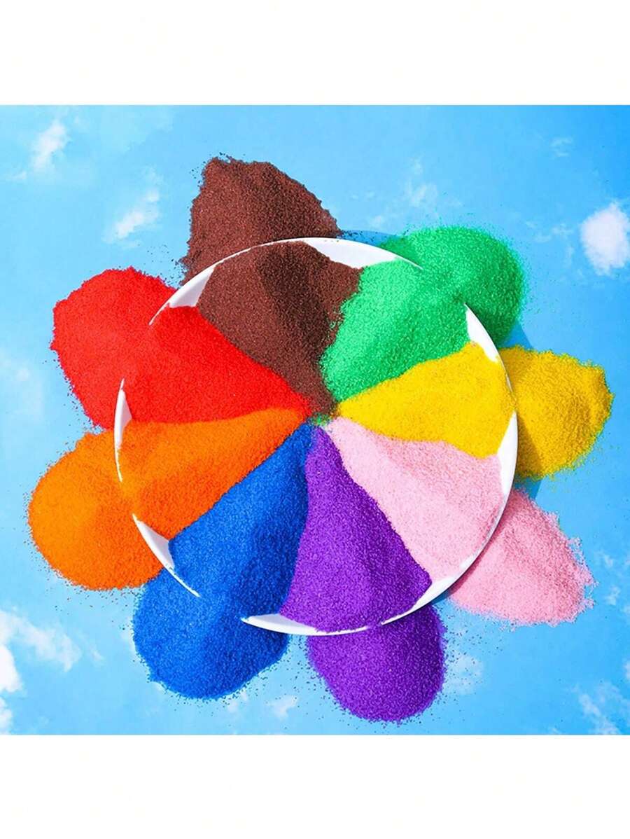 Colored Sand, Beach Sand, Sand Painting, Amusement Park Artificial ...