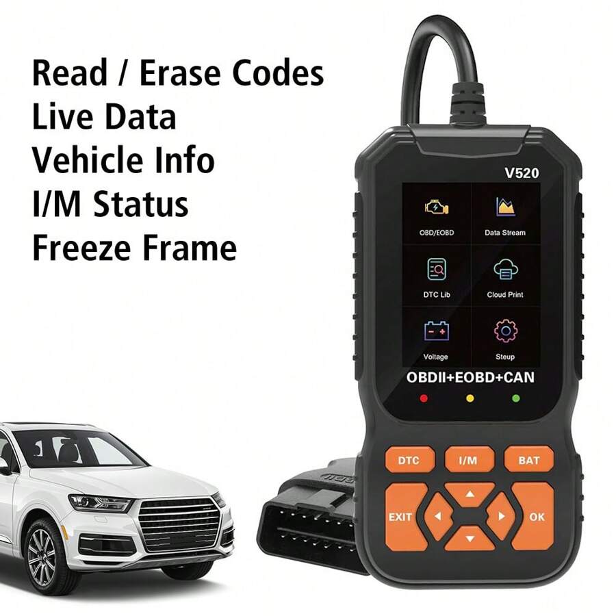 Auto Engine System Lifetime Free OBD2 Scanner Professional Car ...