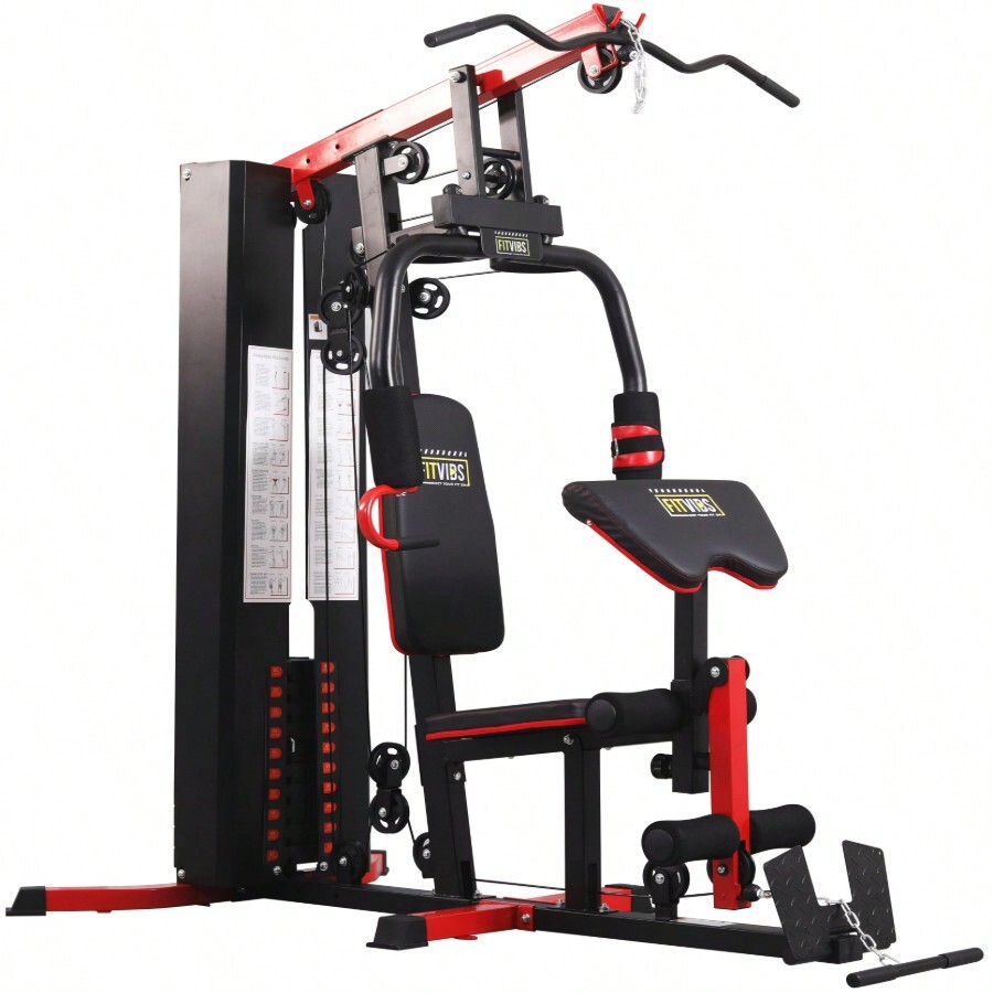 Fitvids LX750 Multifunctional Full Home Gym System Workout Station With ...