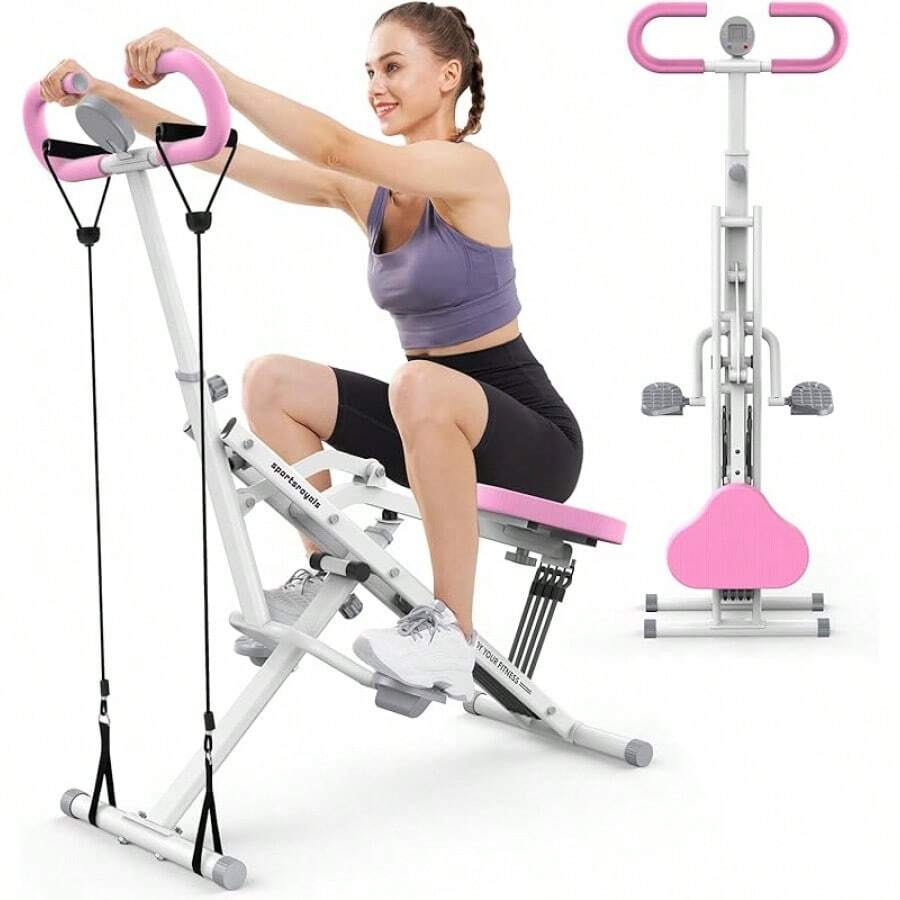 Sportsroyals Pink Squat Machine 1for Home,Rodeo Core Exercise Machine ...
