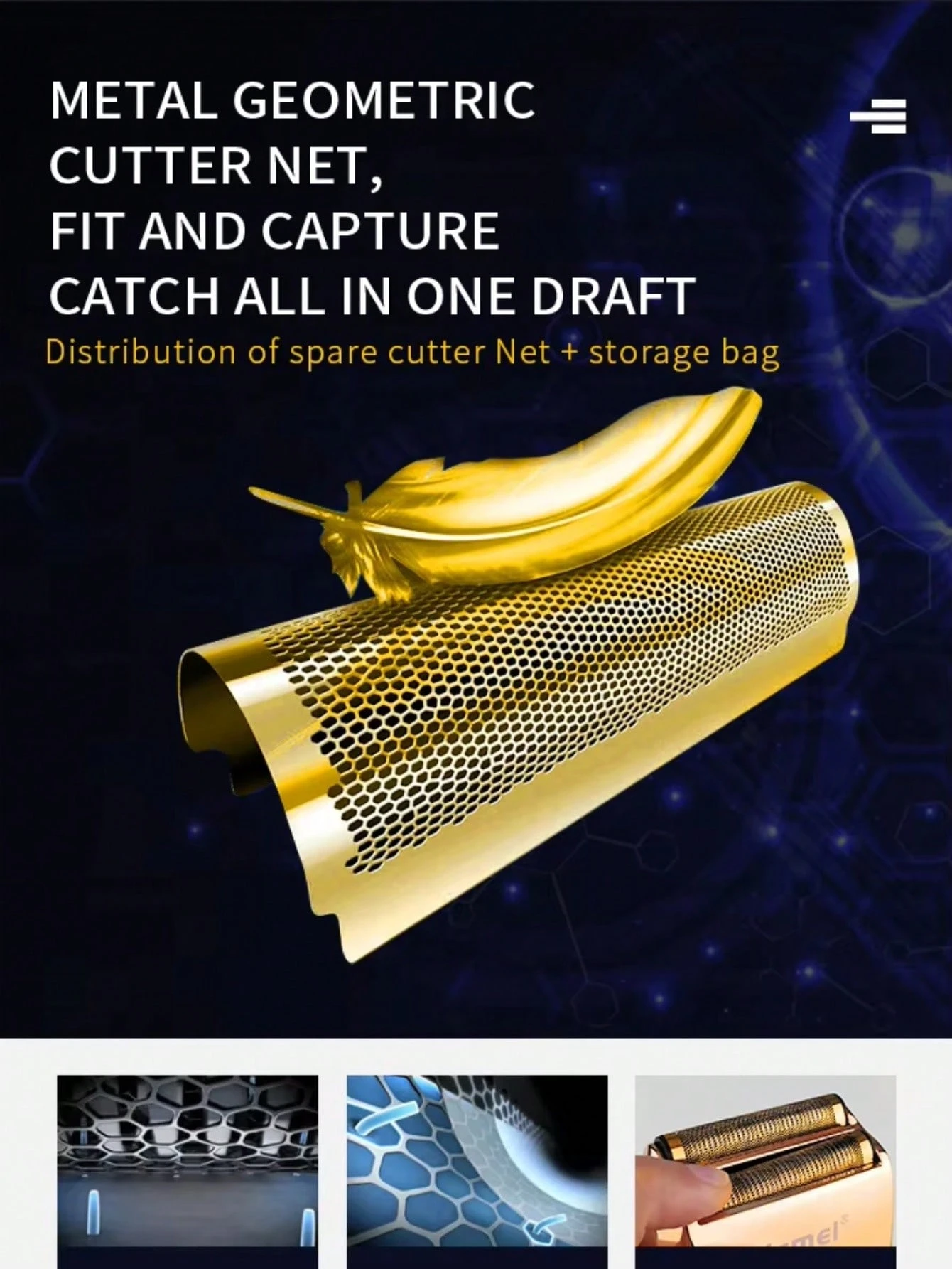 Kemei KM-2028 Cordless Reciprocating Razor Full-Body Washable Metal ...