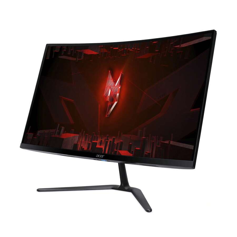 Acer Nitro 27" Curved Full HD (1920 X 1080) 180Hz Gaming Monitor, Black ...
