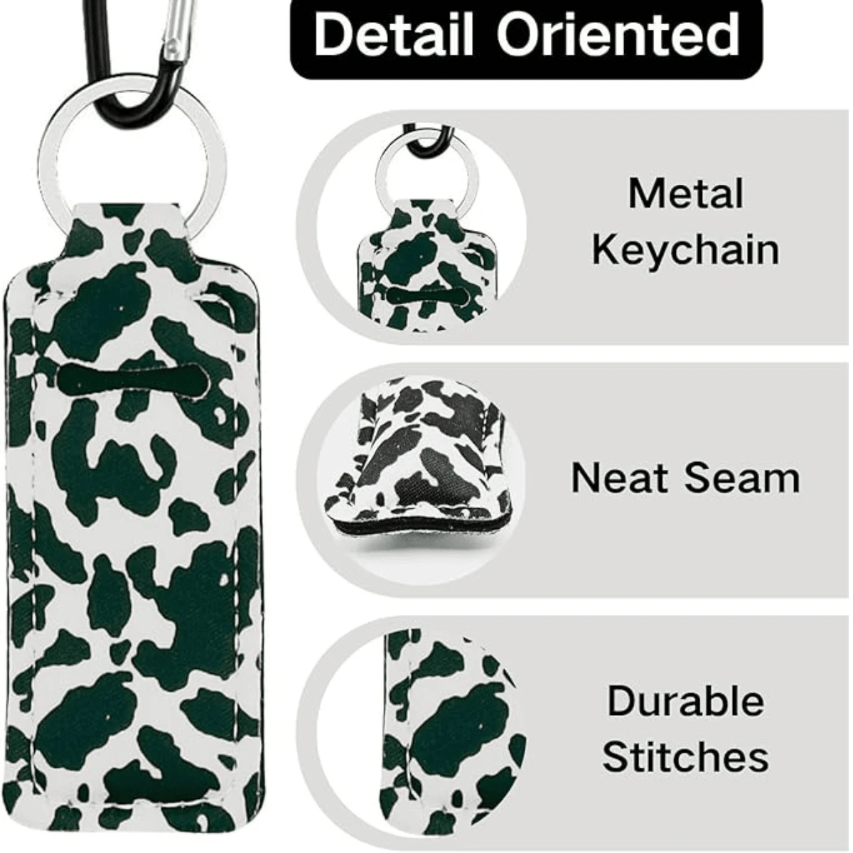 KUKEANVO 3 PCS Chopsticks Holder Keychain For Lipstick Lip Balm ...