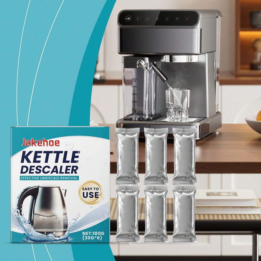 Jakehoe Kettle Descaling Powder Electric Kettle Cleaning Descaling ...
