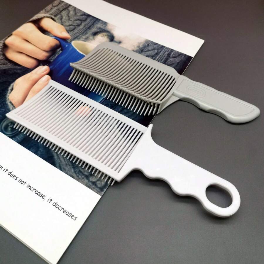 3Pcs Barber Hair Comb Fading Styling Comb Flat Top Hair Cutting Fade ...