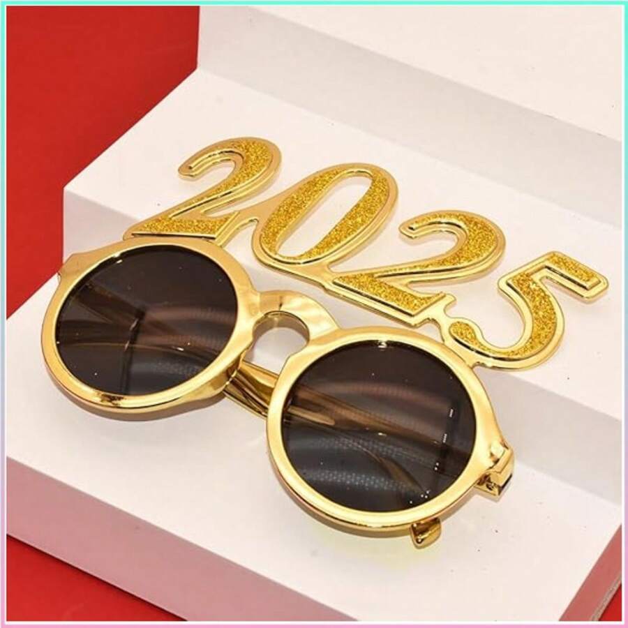 Gafas digitales de modelado 2025 Gafas de fiesta de Año Nuevo Novia ...