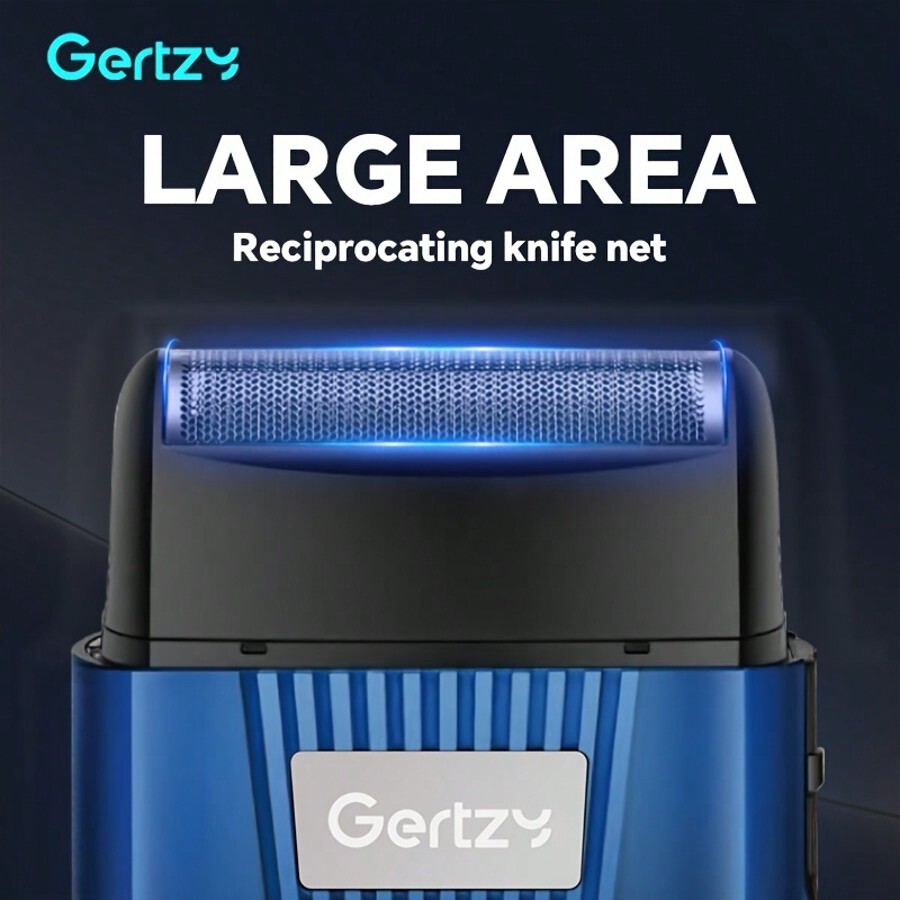 GERTZY Men's Electric Shaver, Portable Shaver For Car Travel, Men's ...