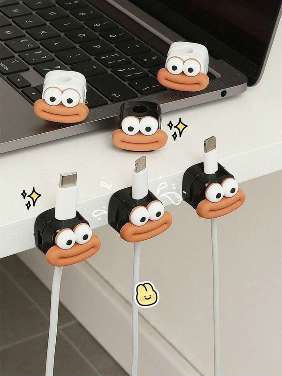 Magnetic Cable Clips Adjustable Charging Cables Cord Holder Under Desk ...