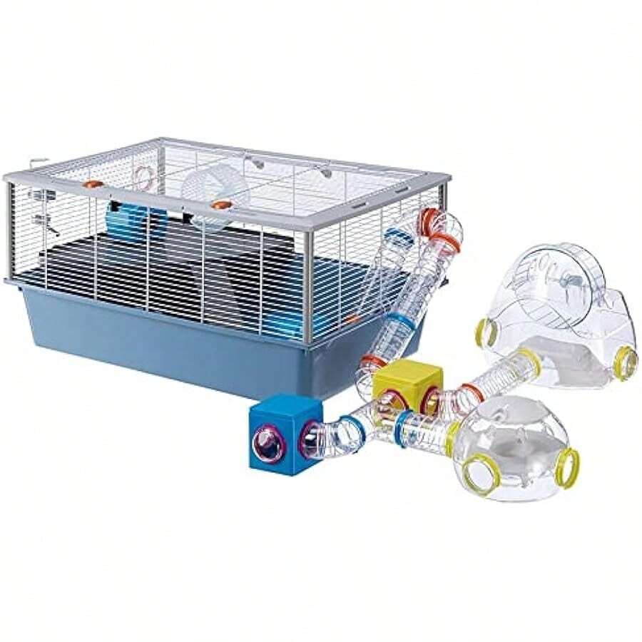 Spacious Hamster Cage Multi-Level Design With Large Living Area And ...