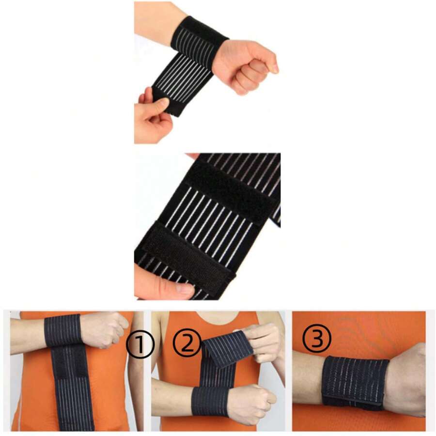 1pc Elastic Calf Compression Sleeve, Sports Leg Compression Wrap ...