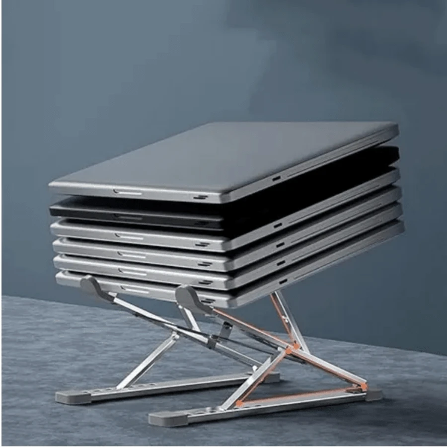 Laptop Stand Double-Layer Desktop Aluminum Alloy Stand Folding Heat ...