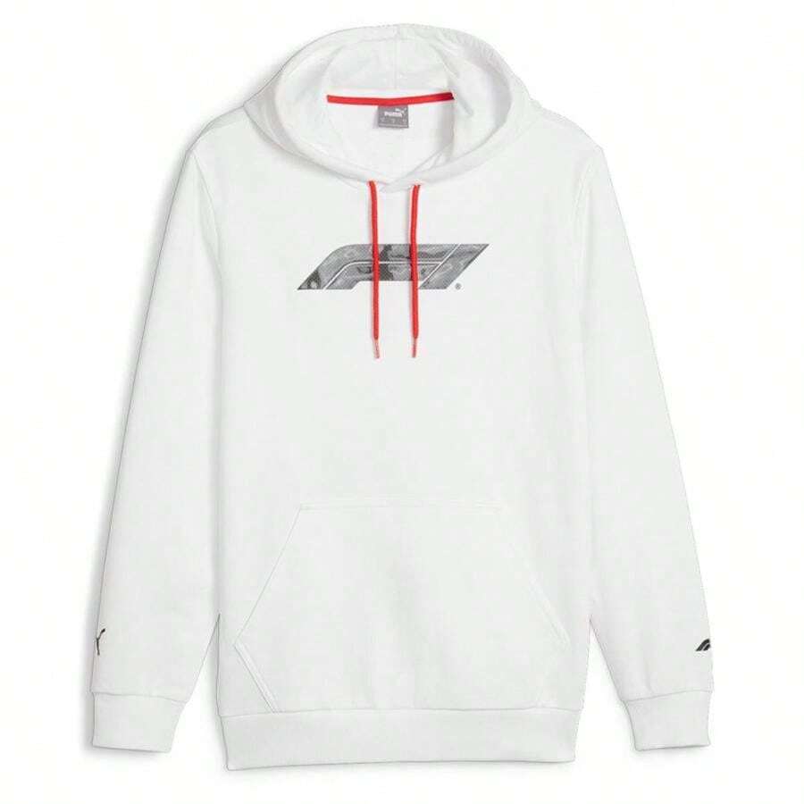 Puma F1 Logo Graphic Pullover Hoodie | SHEIN USA