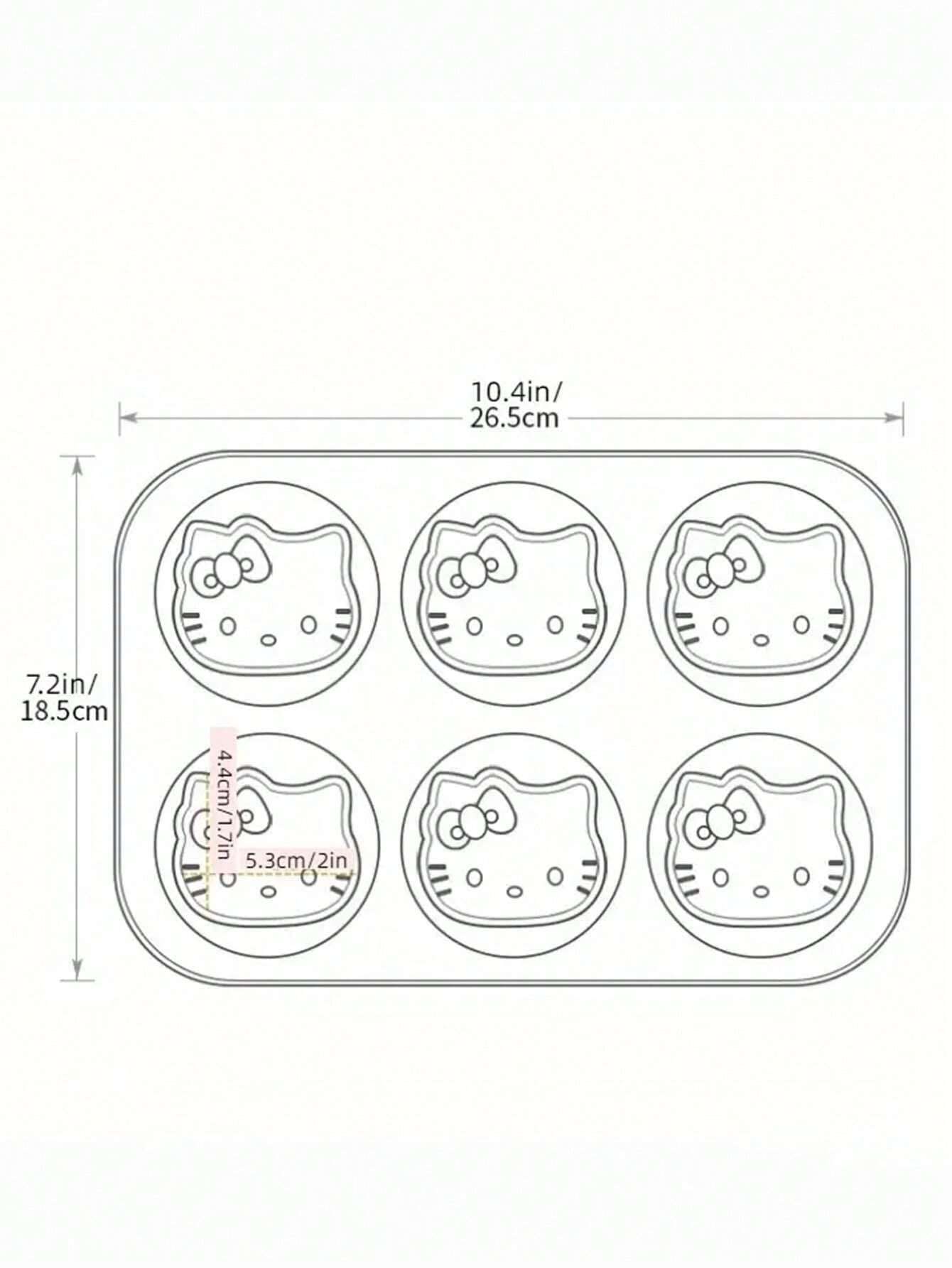 Sanrio 1 pezzo Set da forno antiaderente Sanrio - Teglia per biscotti a ...