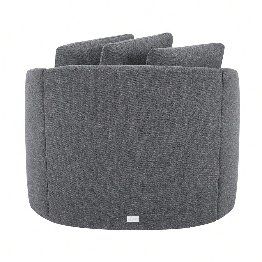 Beautiful Drew Chair By Drew Barrymore, Charcoal Boucle | SHEIN USA