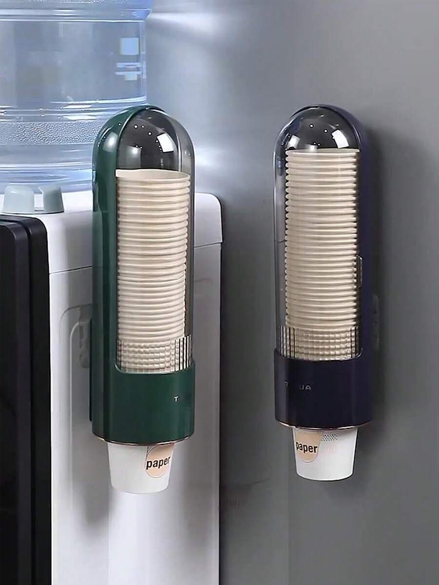 Paper Cup Holder Dispenser, Automatic Cup Holder Shelf For Disposable ...