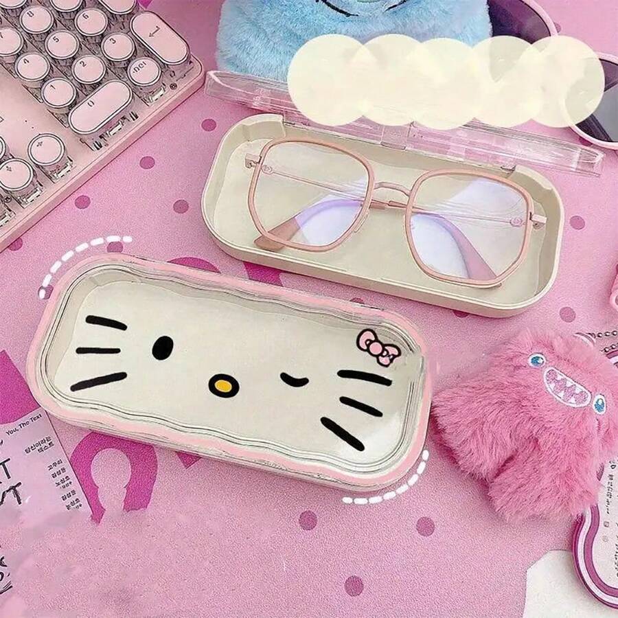 Sanrio Sanrio Kuromi Melody Hello Kitty Anime-Inspired Glasses Case ...
