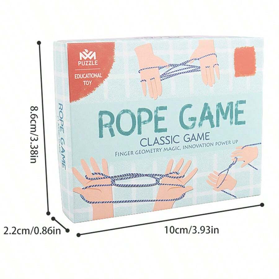 Children's Fun Logic Thinking Creative Interactive Cat's Cradle String ...