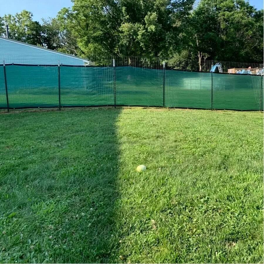 Thick Shade Netting, Dark Green, Sun Shielding, Anti-Wind, Heat ...