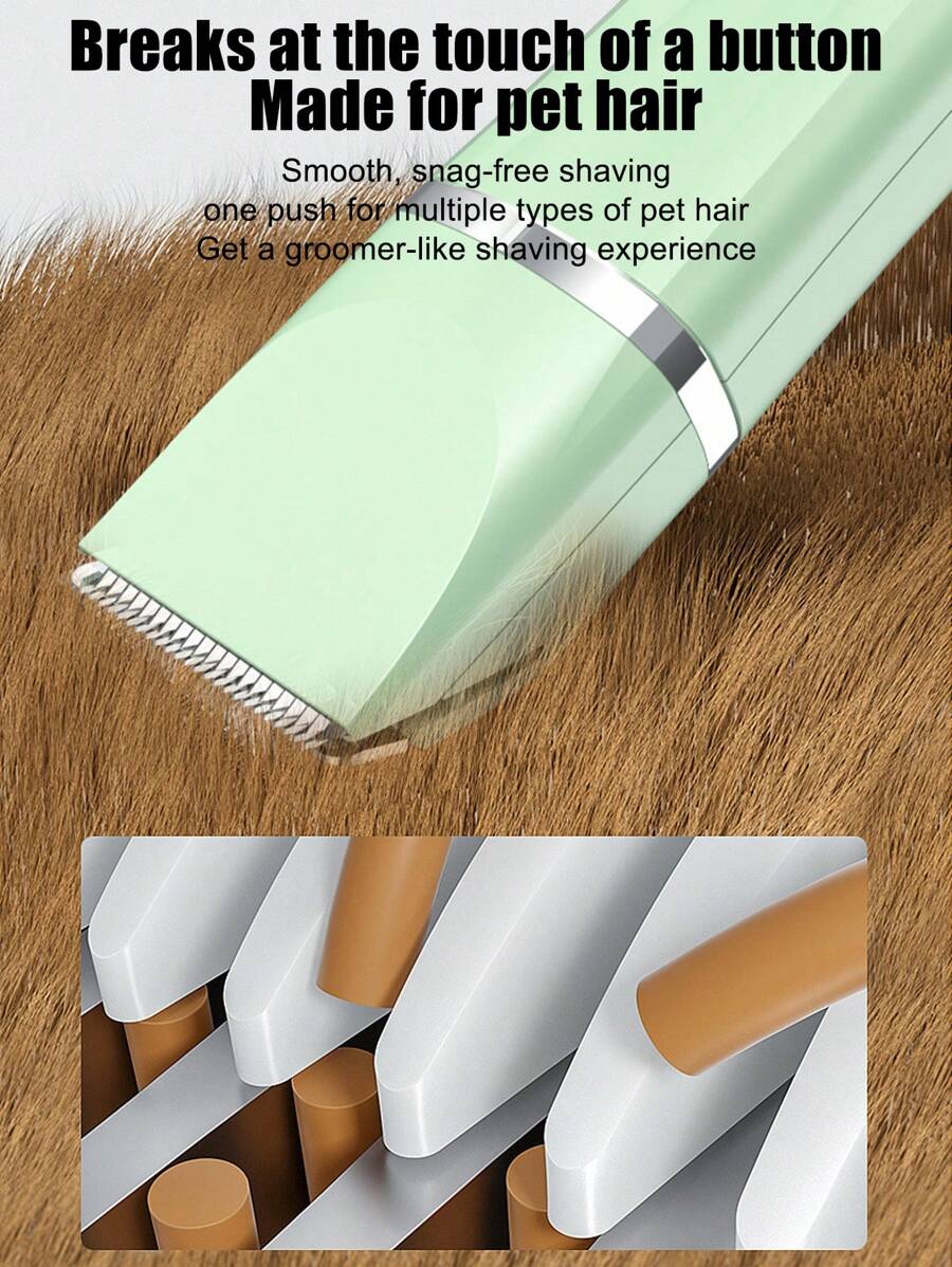 New Multi-Function Pet Hair Trimmer, 4-In-1 Electric Cat Paw Hair ...