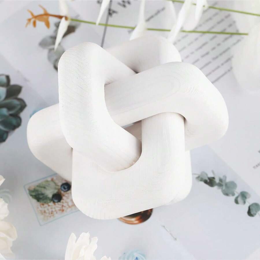 Bohemian Style Wooden Bead Decor, Handcrafted Carved Wooden Bead ...