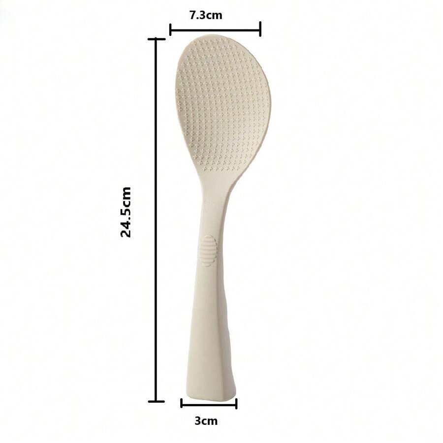 Integrated Silicone Can Stand Rice Spoon Household Rice Cooker Rice ...