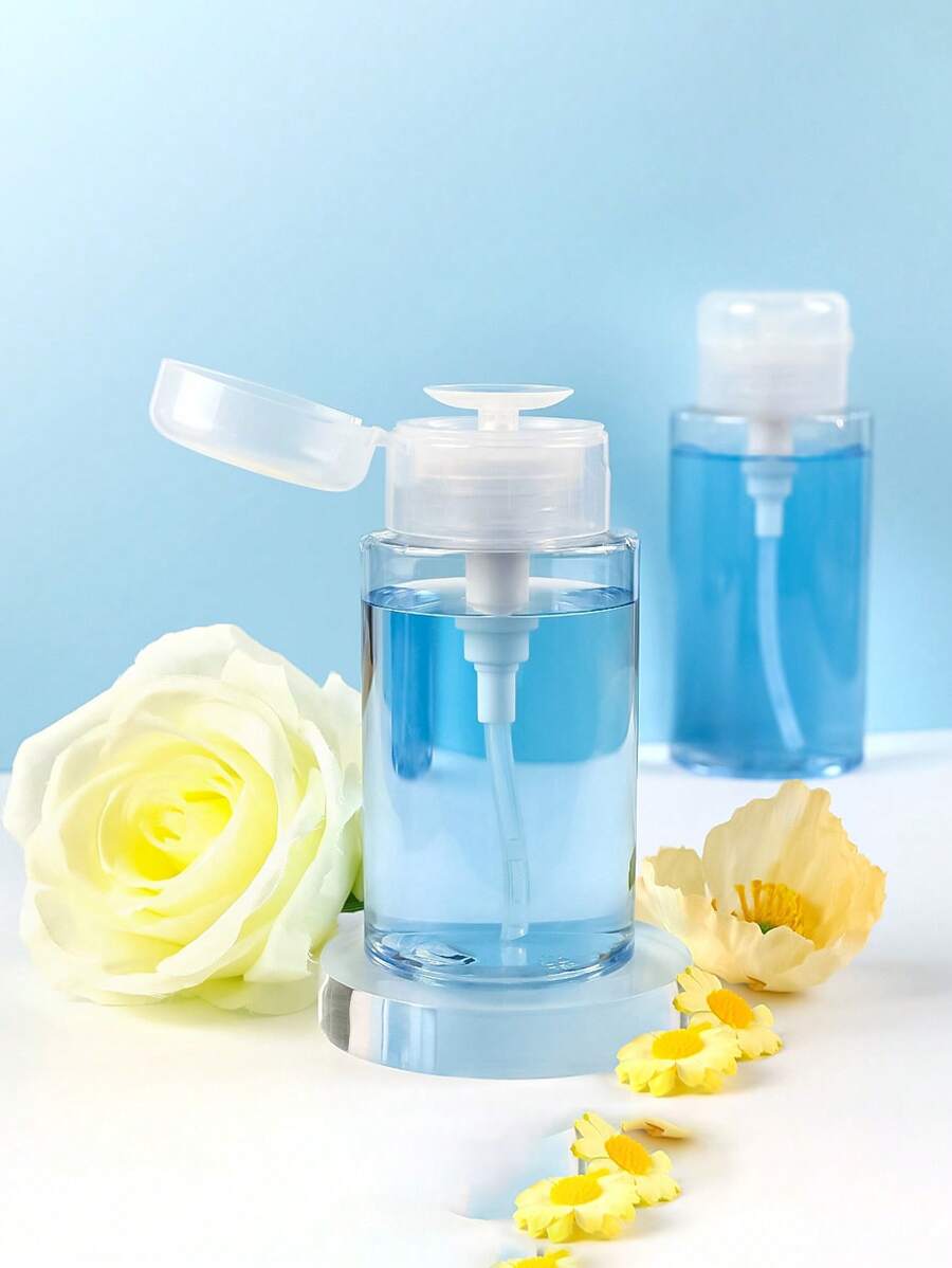 Makeup Remover Water And Oil Separate Bottle Push-Type Travel Portable ...