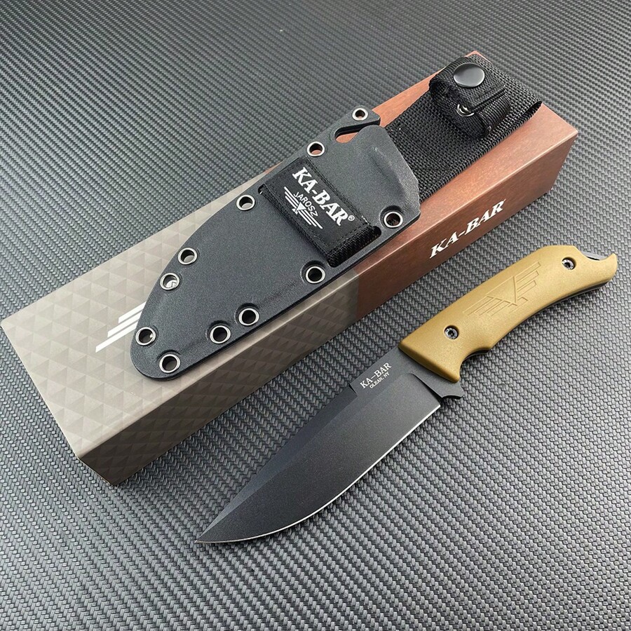 NEW 7503 Harpoon Tactical Fixed Blade Knife Nylon Fiberglass Handle ...