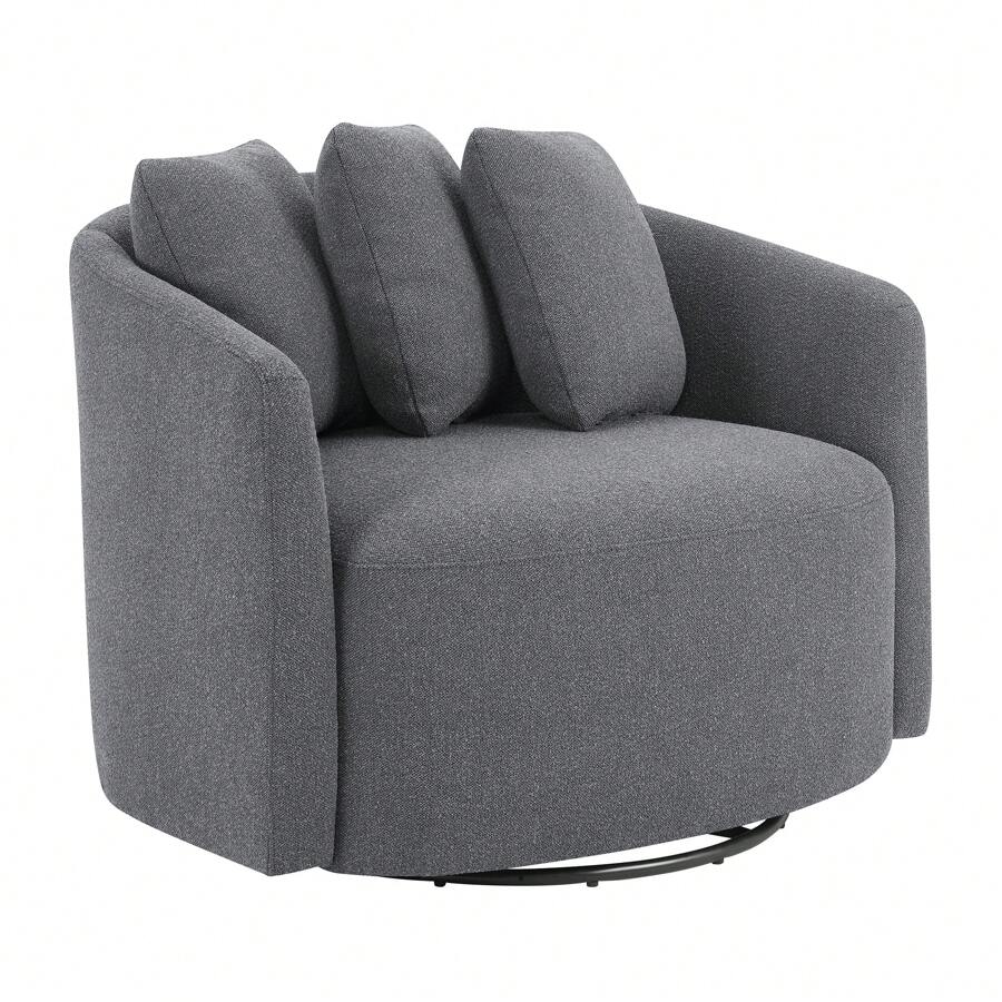 Beautiful Drew Chair By Drew Barrymore, Charcoal Boucle | SHEIN USA