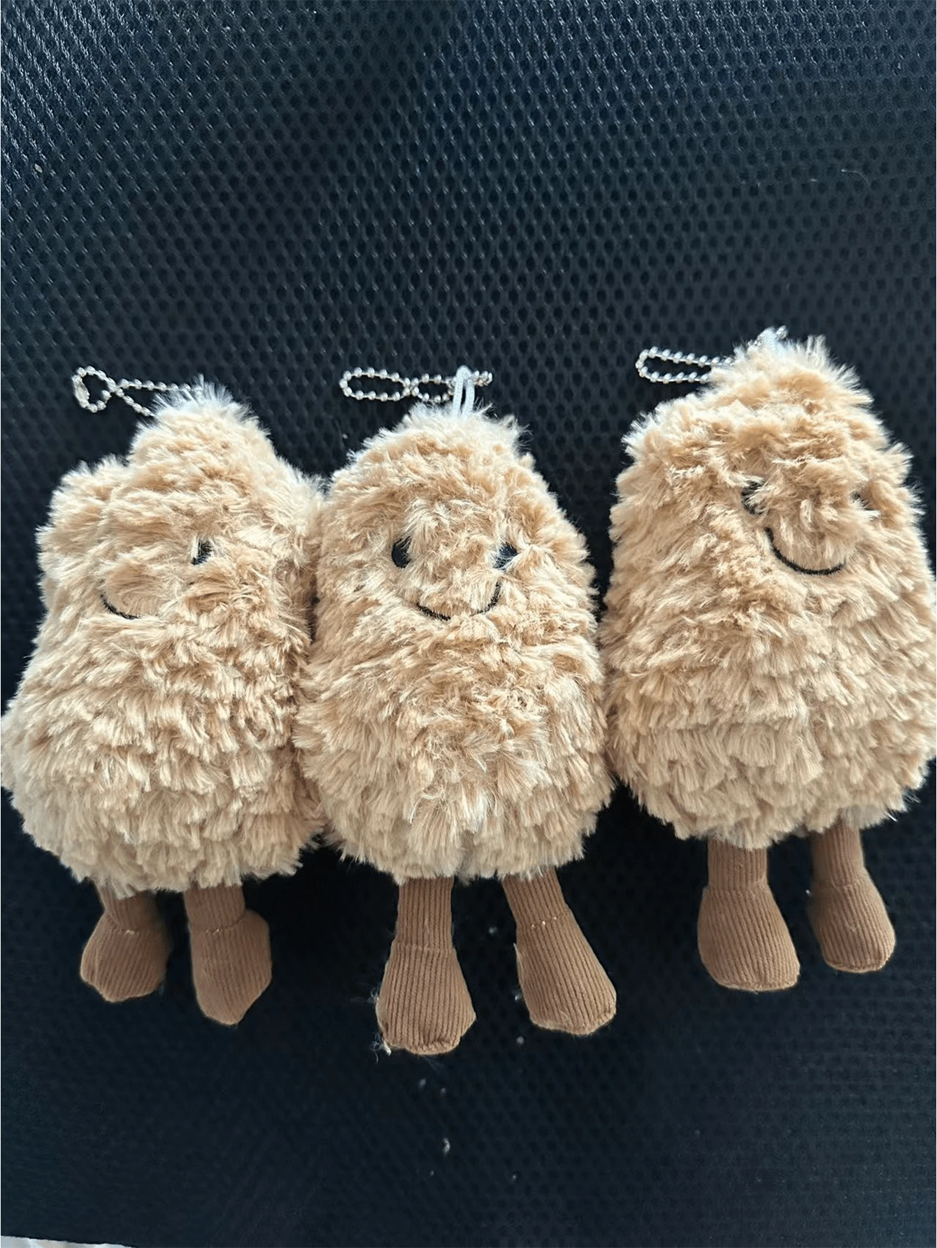 18 Cm New Cute Smile Peanut Key Chain, Small Bag Pendant, Small Gift ...