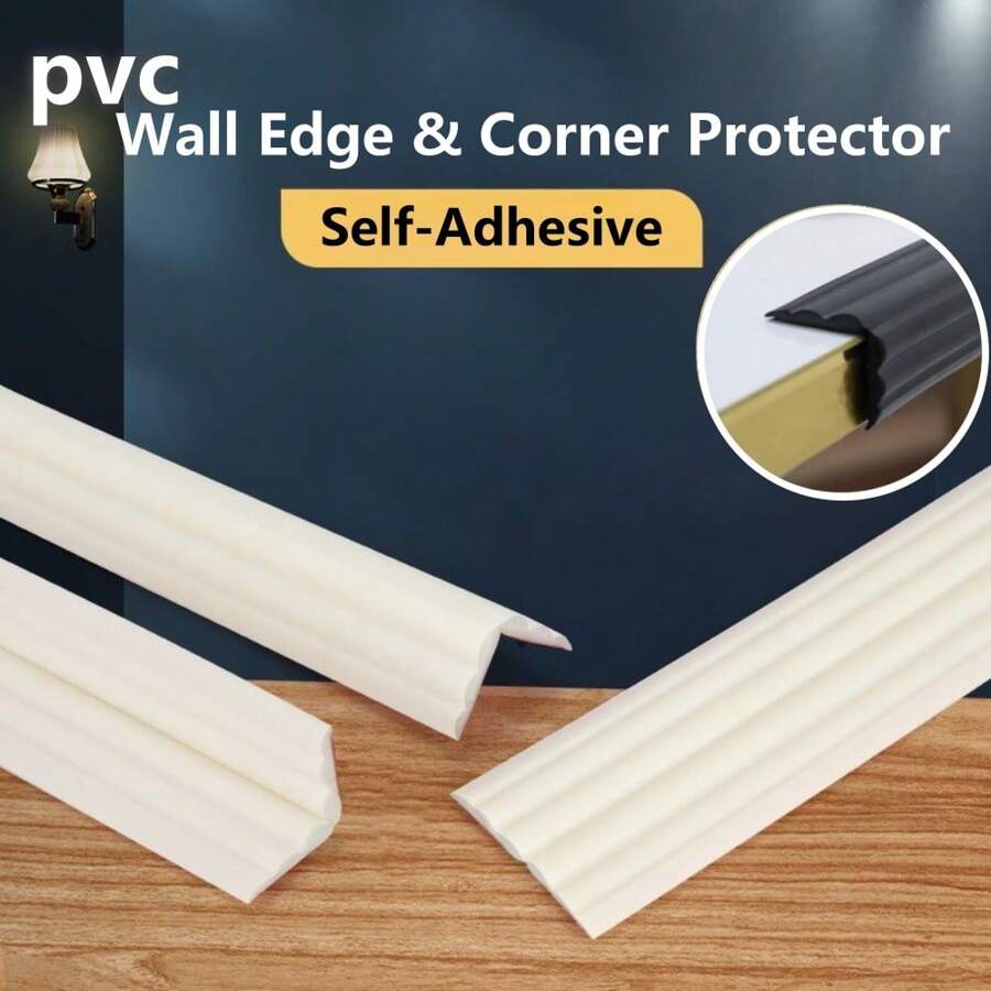 1pc 39.37inch Self-Adhesive Wall Corner & Edge Protector Strip - Peel ...