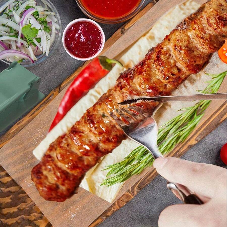 1 peça Kebab Maker Plástico Kebab Press Manual Kabob Molde Kabob ...