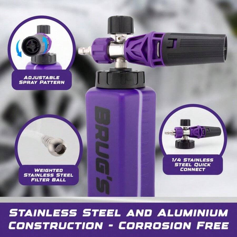 Professional Foam Cannon | 1.0mm Orifice | Auto Detailing Supplies ...