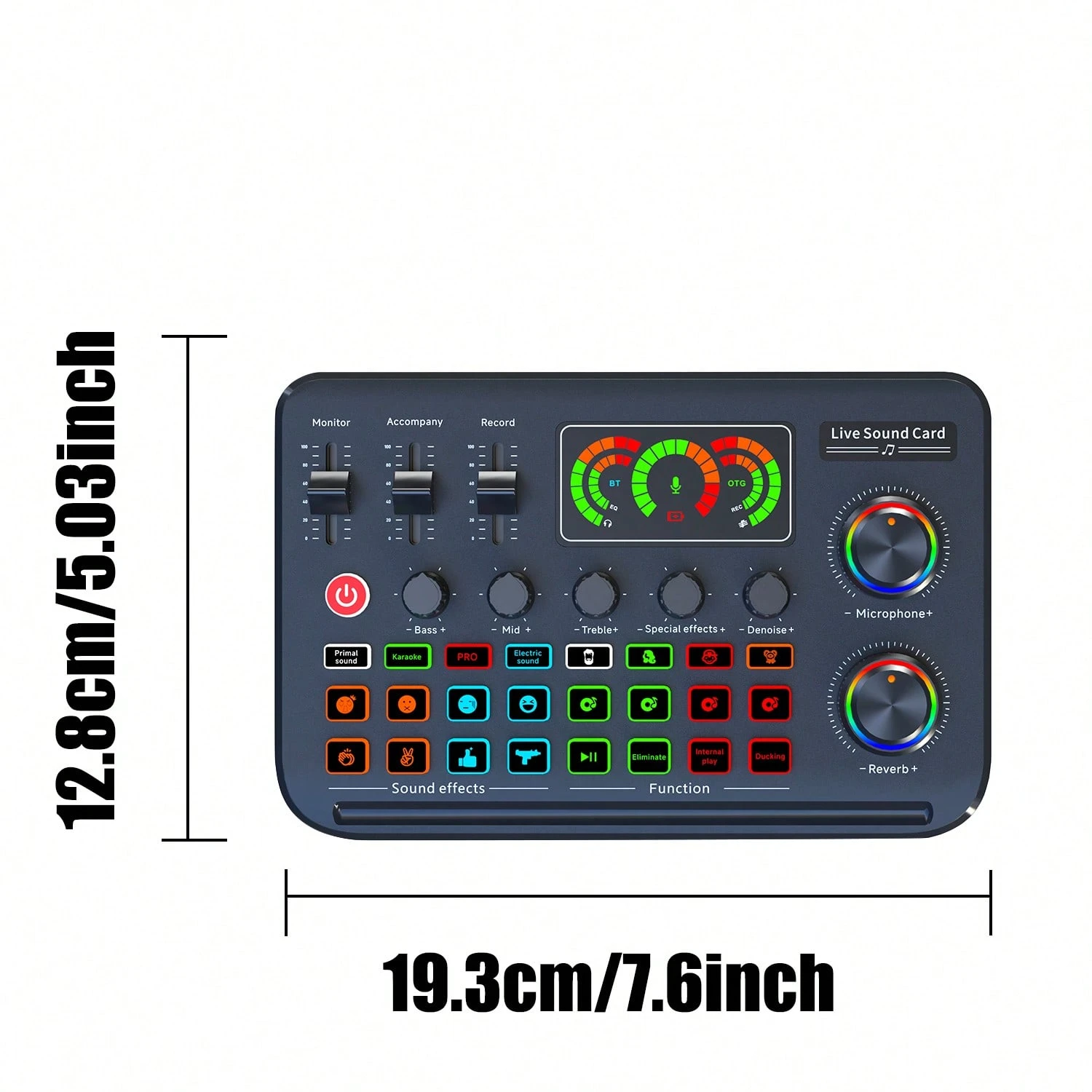 Podcast Equipment Bundle, Soundcard Recording Studio Package With Voice ...