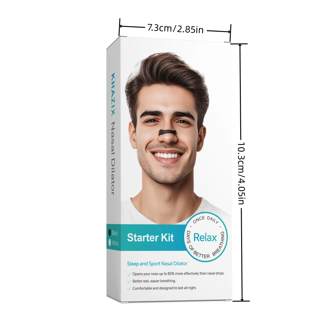 20pcs Sleep Better, Breathe Easier: 4 Size Anti-Snoring Kit - Battery ...