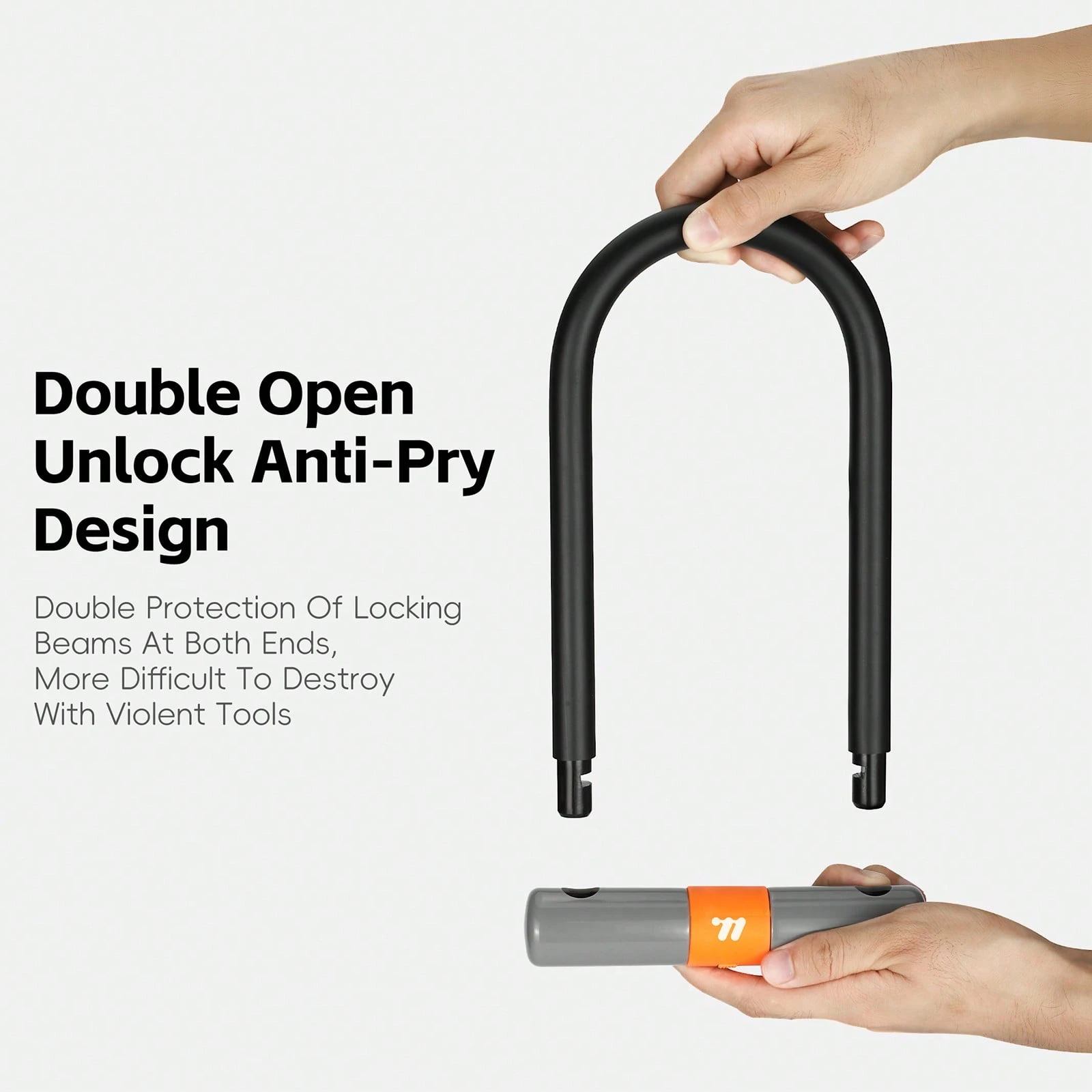 WEST BIKING WEST BIKING Anti-Theft U-Shaped Lock Electric Vehicle ...