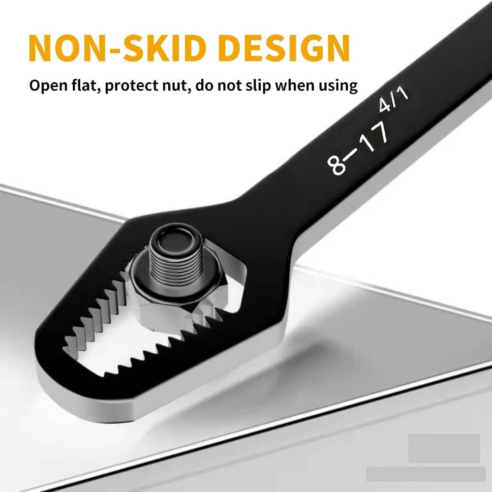 Adjustable Double-Ended Wrench, 3mm-17mm Universal Torx Wrench Set ...