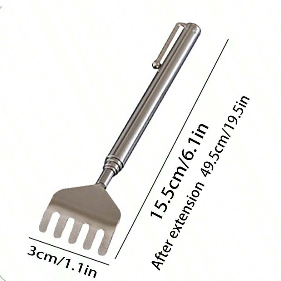 Stainless Steel Retractable Scratching Tool For Hard-To-Reach Itchy ...