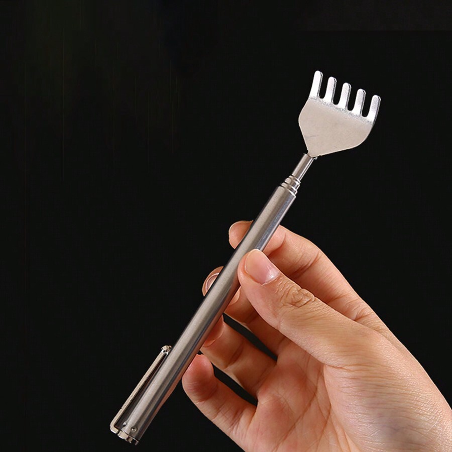 Stainless Steel Retractable Scratching Tool For Hard-To-Reach Itchy ...