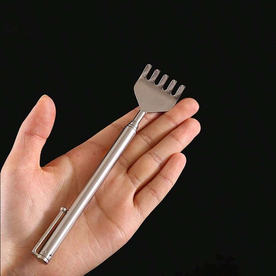 Stainless Steel Retractable Scratching Tool For Hard-To-Reach Itchy ...