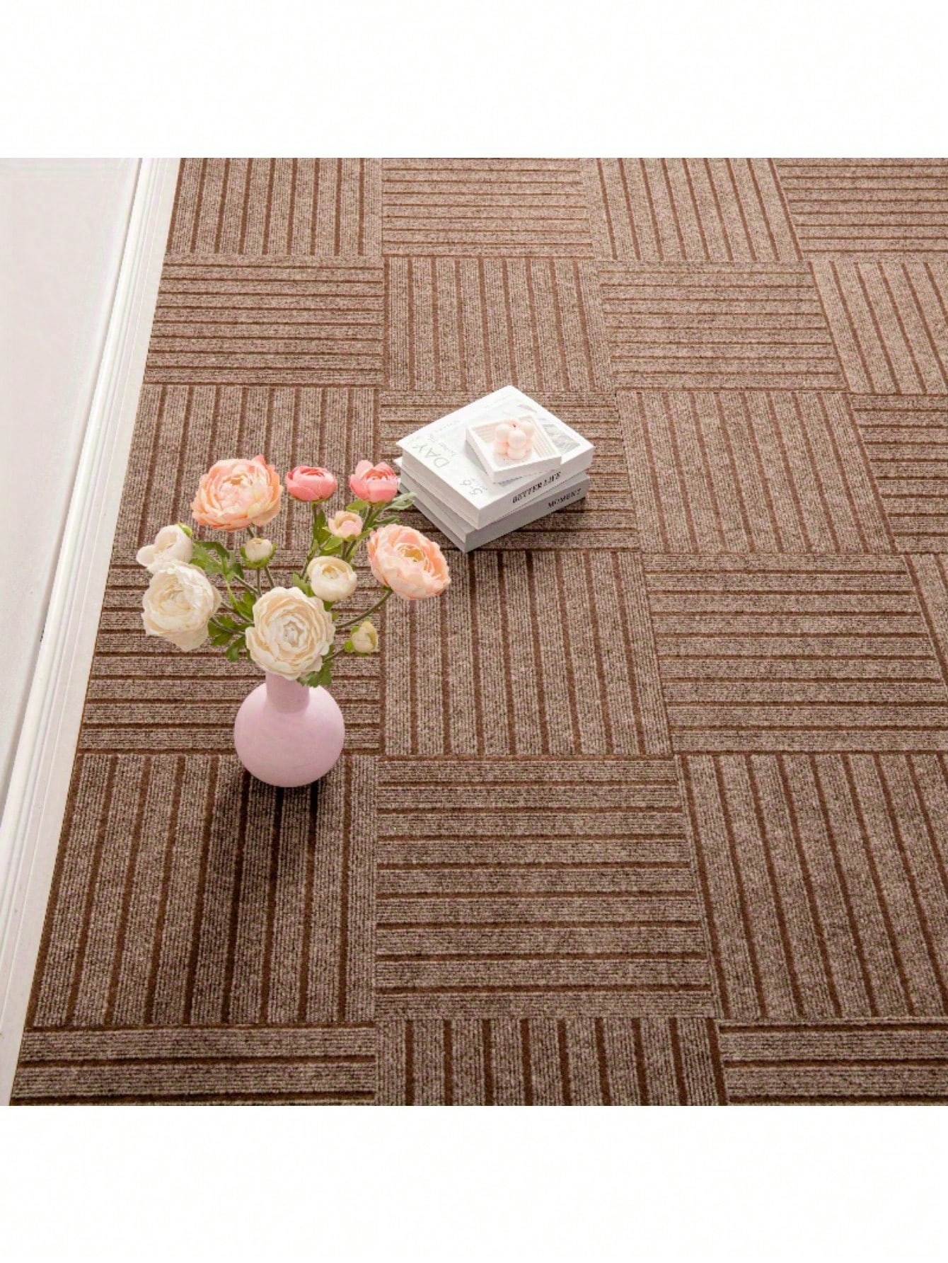 12pcs Self-Adhesive Carpet Pads Square 11.81X11.81 Inch, Removable ...