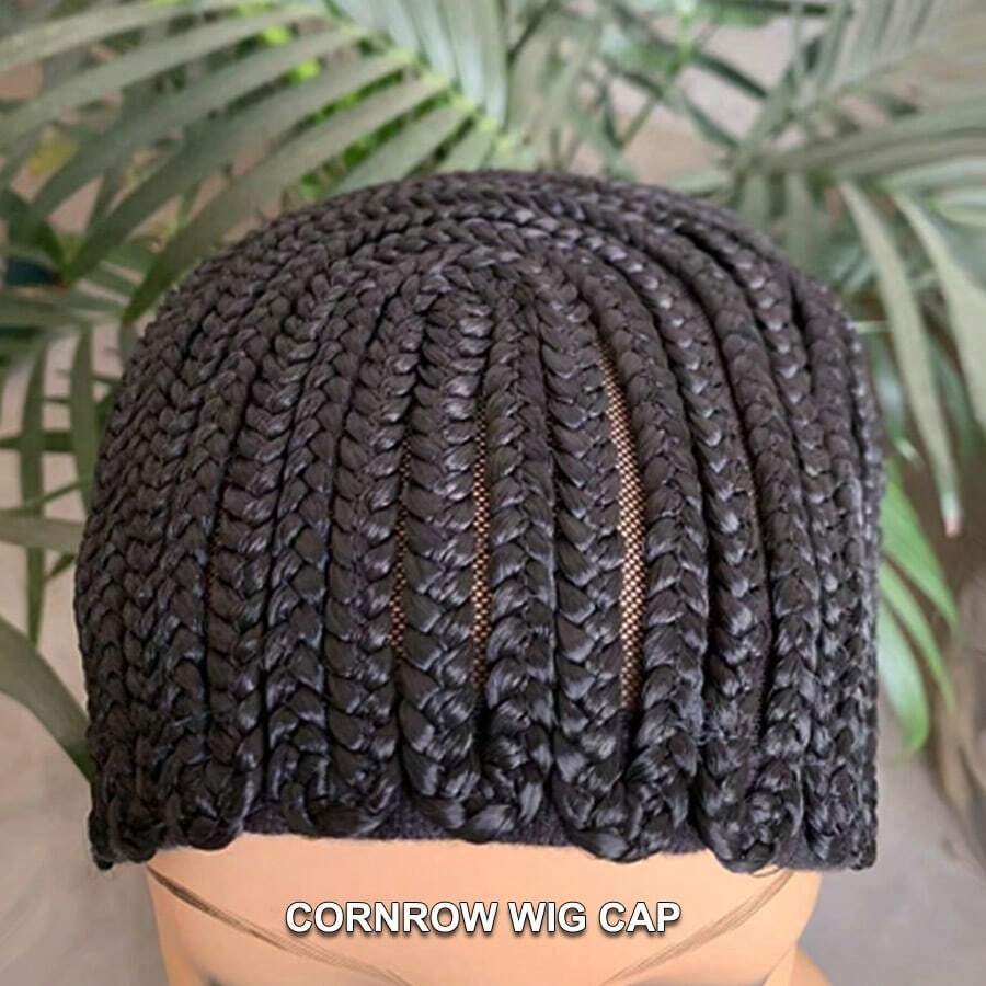 1pc Cornrows Wig Cap Braided Wig Caps For Crotchet Hair Easier Sew In ...