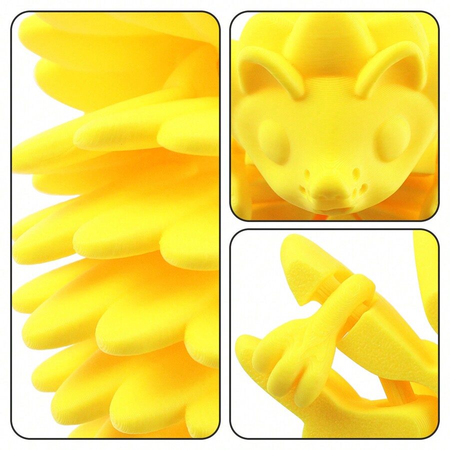 3D Printed Hedgehog, Simulated Animal Model, Joints Movable, Very ...