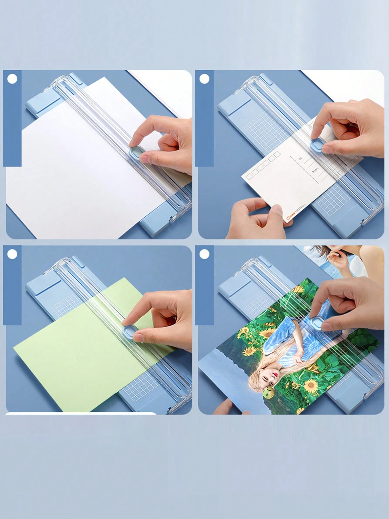 Double-Sided Paper Cutter A4 Size Handheld Paper Trimmer Manual Paper ...