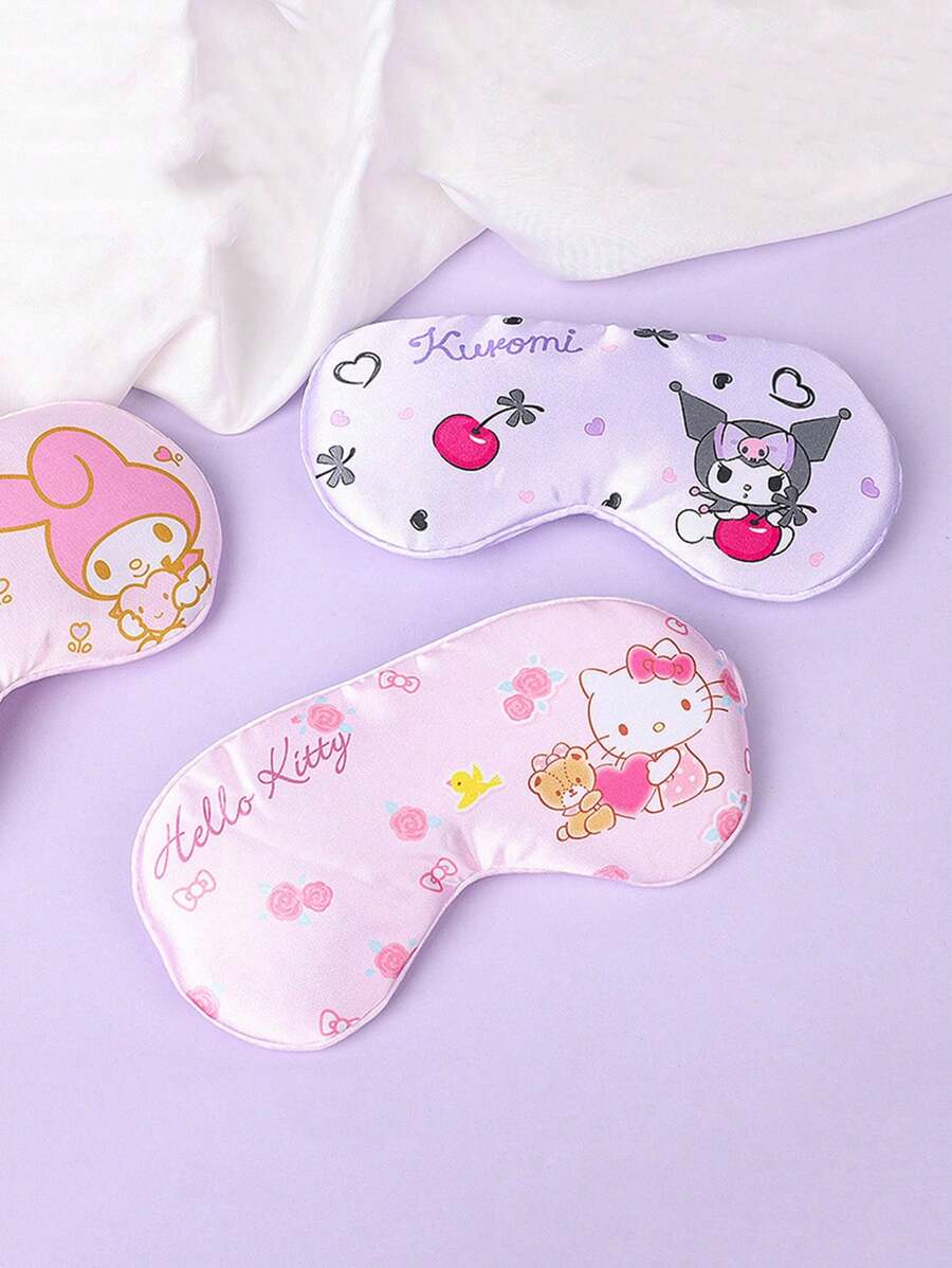 Sanrio Authentic Sanrio Licensed Mulberry Silk Sleep Eye Mask, Student ...