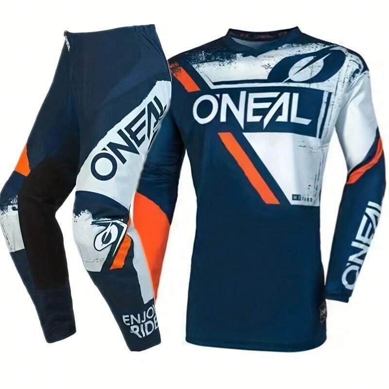 2024 Blue Off Road Motorcycle Riding Set Men's And Women's Racing Set ...