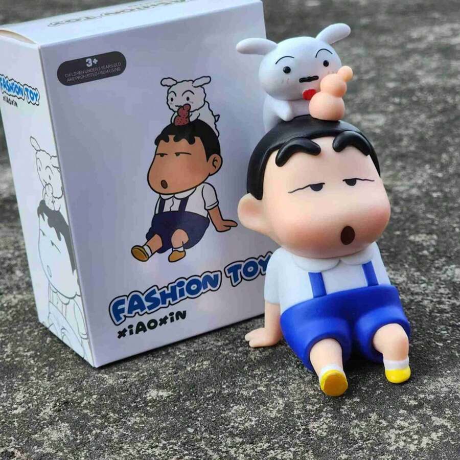 CRAYON SHINCHAN 1pc Shin Chan Gets Beaten Up, Crayon Shin Chan Toy ...