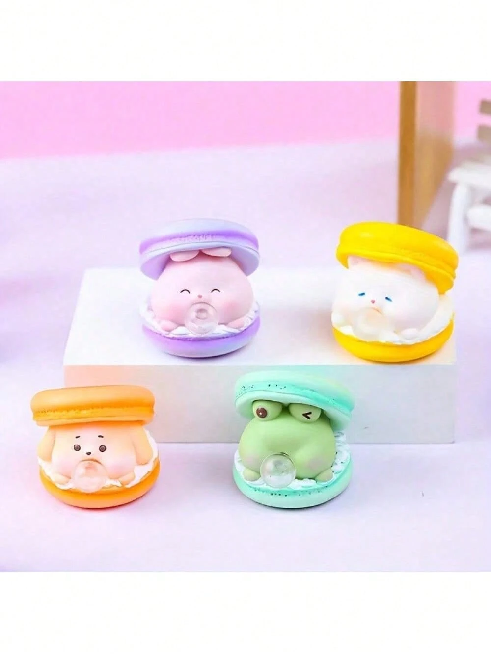 5pcs Mini Rock-Paper-Scissors Game Keychain Cute Fun Fidget Toy Key ...