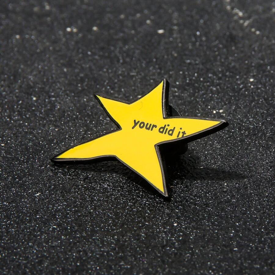 1pc Your Did It Meme Star Enamel Pins Funny Badge Brooches Jewelry ...